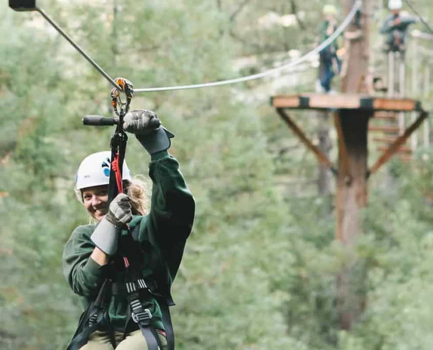 Tree Tops Zipline Tour | 7 Zip Lines & 2 Sky Bridges