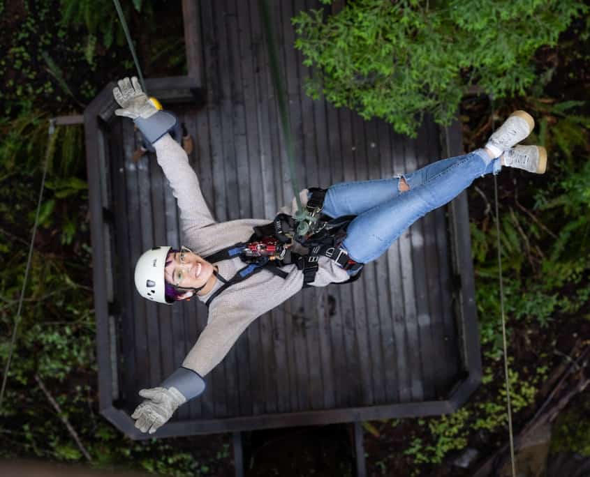 Tree Tops Zipline Tour | 7 Zip Lines & 2 Sky Bridges
